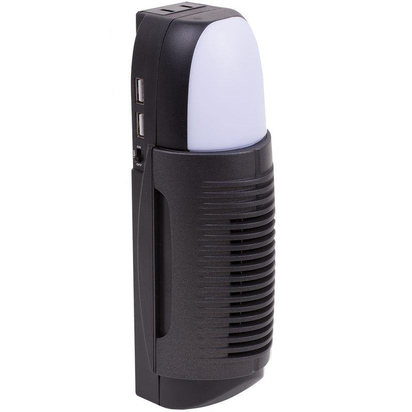 Air Innovations AI-210 Compact Air Purifier With 2 USB Ports & LED Lig
